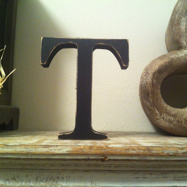Rustic Wooden Letter - Etsy