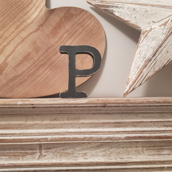 Wooden Letter P - Etsy