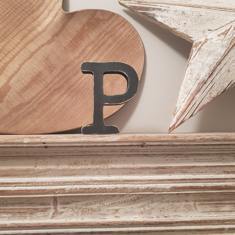 Wooden Letter P - Etsy