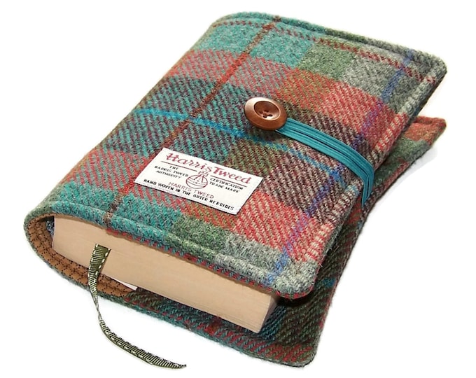 Book Cover Harris Tweed, Autumn Days, UK Seller, Bible Cover, Journal ...