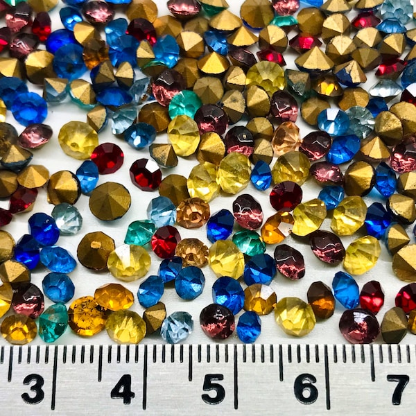 Foil Back Rhinestone - Etsy