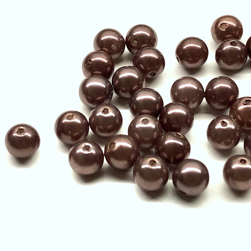 Chocolate Pearls - Etsy