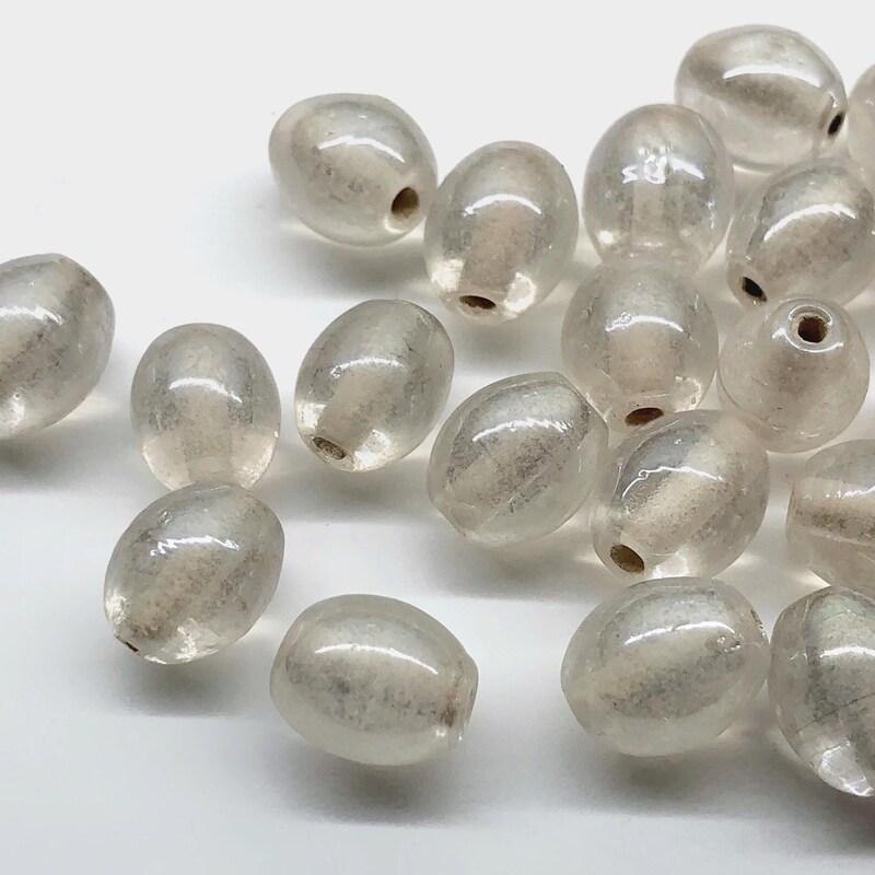 Clear Glass Beads - Etsy