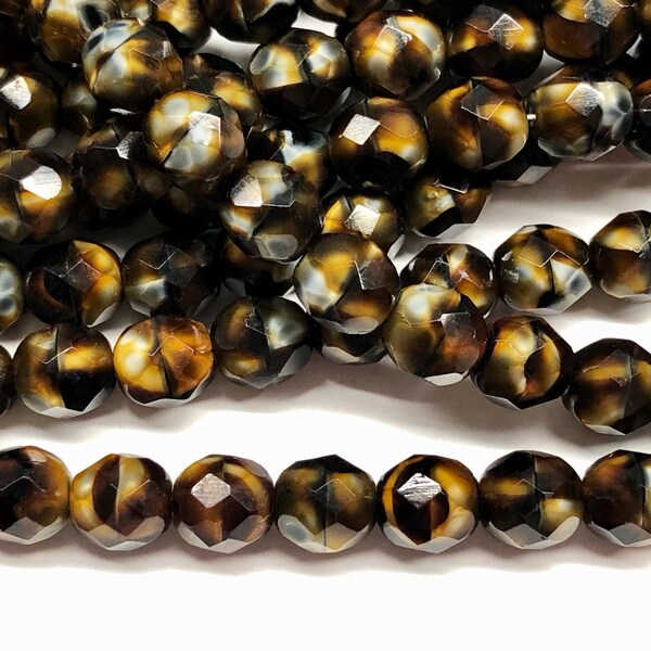 Tortoise Glass Beads - Etsy