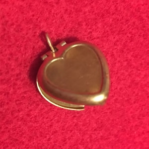 10 Vintage Brass HEART LOCKETS LOT Beads Pendant Jewelry Making - Etsy