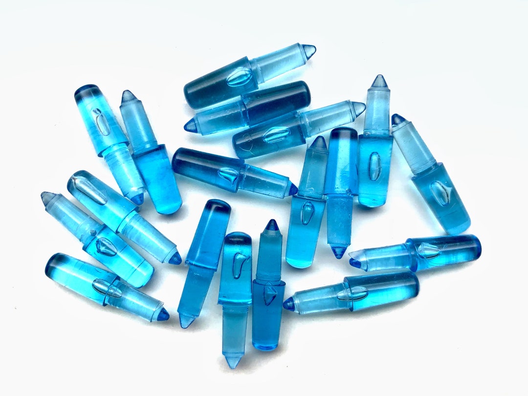 50pcs Vintage Blue Short Lite Brite Pegs - Etsy