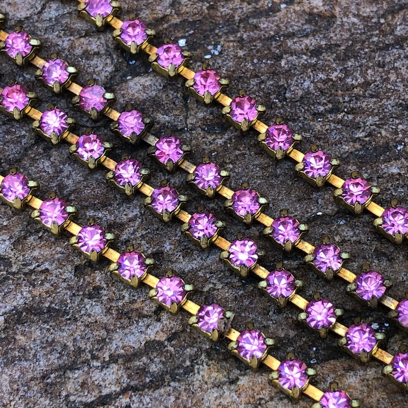Swarovski Cup Chain - Etsy