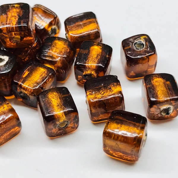 Square Glass Beads - Etsy