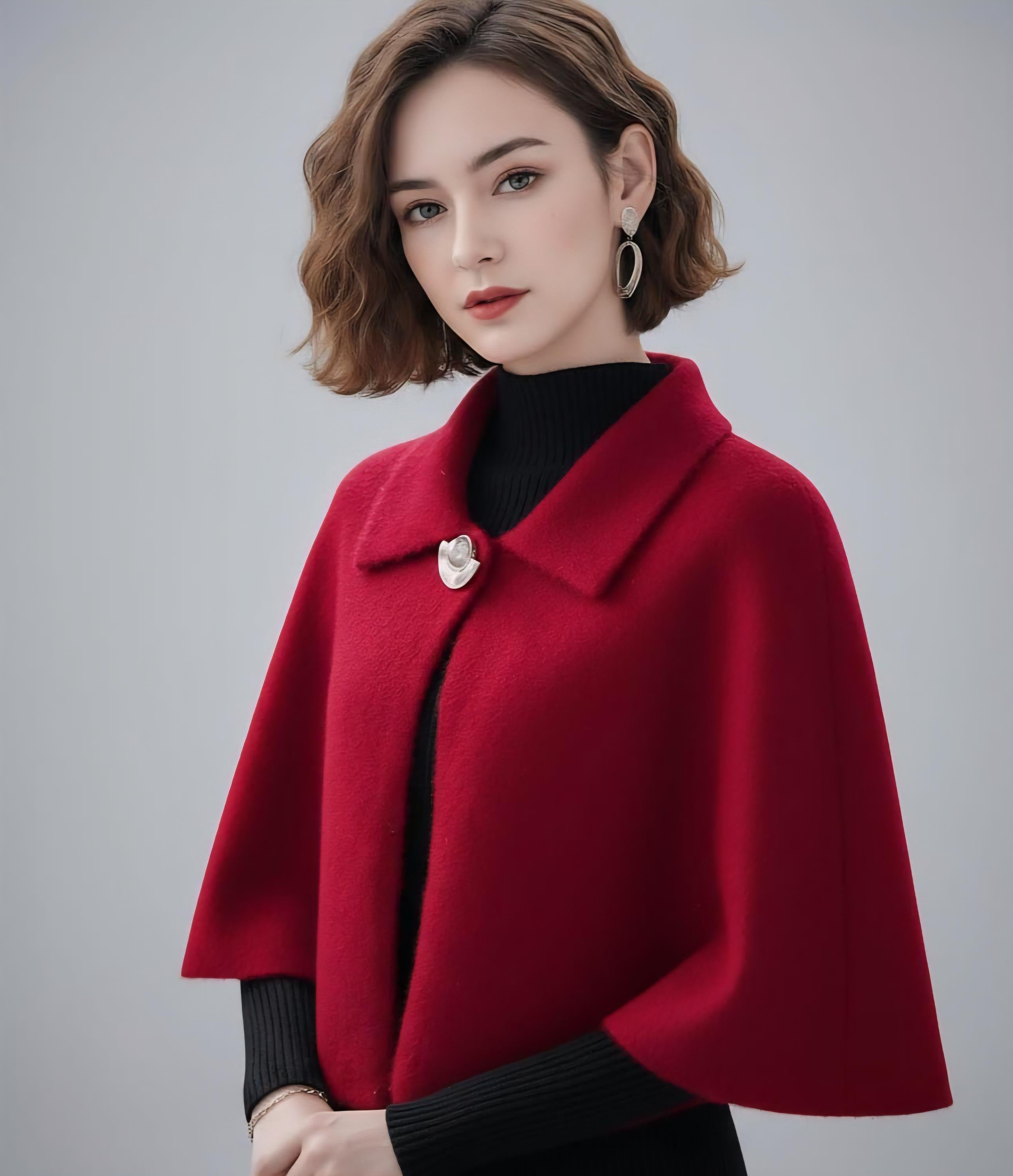 Short Cape Sewing Pattern – PDF Cloak Pattern for Beginners - Etsy