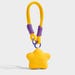 Yellow Star Plush Keychain, Handmade Cute Star Doll Keyring for Car ...