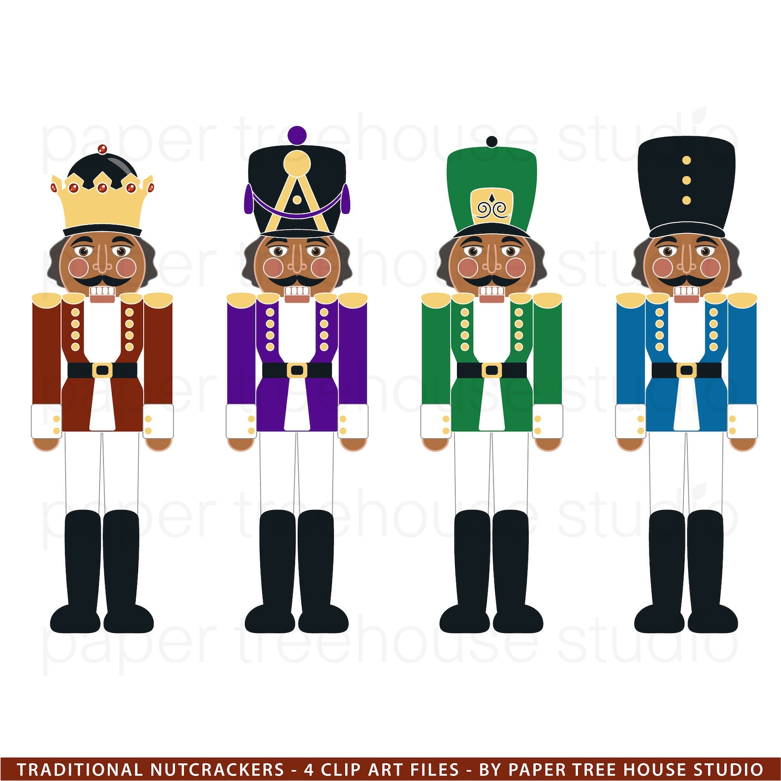 Nutcracker Clip Art. Nutcracker Clipart. Christmas Clip Art. Nutcracker ...