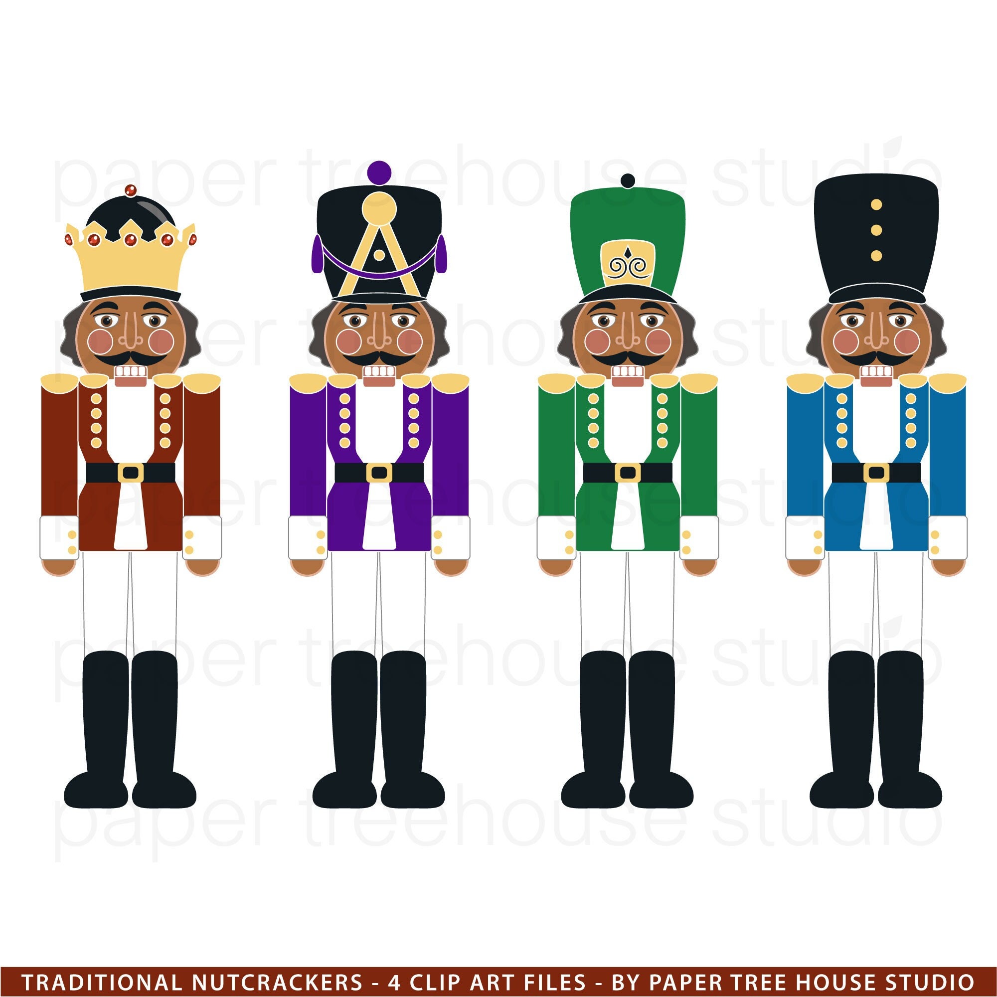 Nutcracker Clip Art. Nutcracker Clipart. Christmas Clip Art. Nutcracker ...