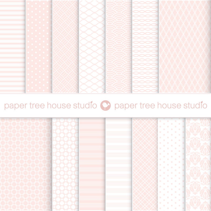 Pink Digital Paper - Etsy