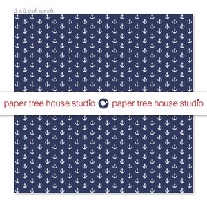 Nautical Digital Paper. Sailboat Digital Paper. Sailboat Clipart ...
