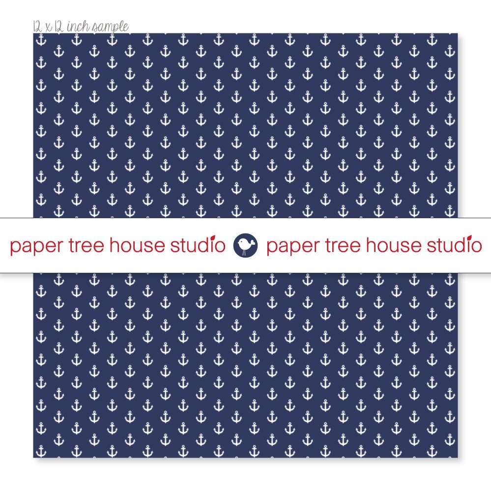 Nautical Digital Paper. Sailboat Digital Paper. Sailboat Clipart ...