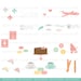 Paris Clip Art and Paper Bundle. Digital Download. Travel Clip Art ...