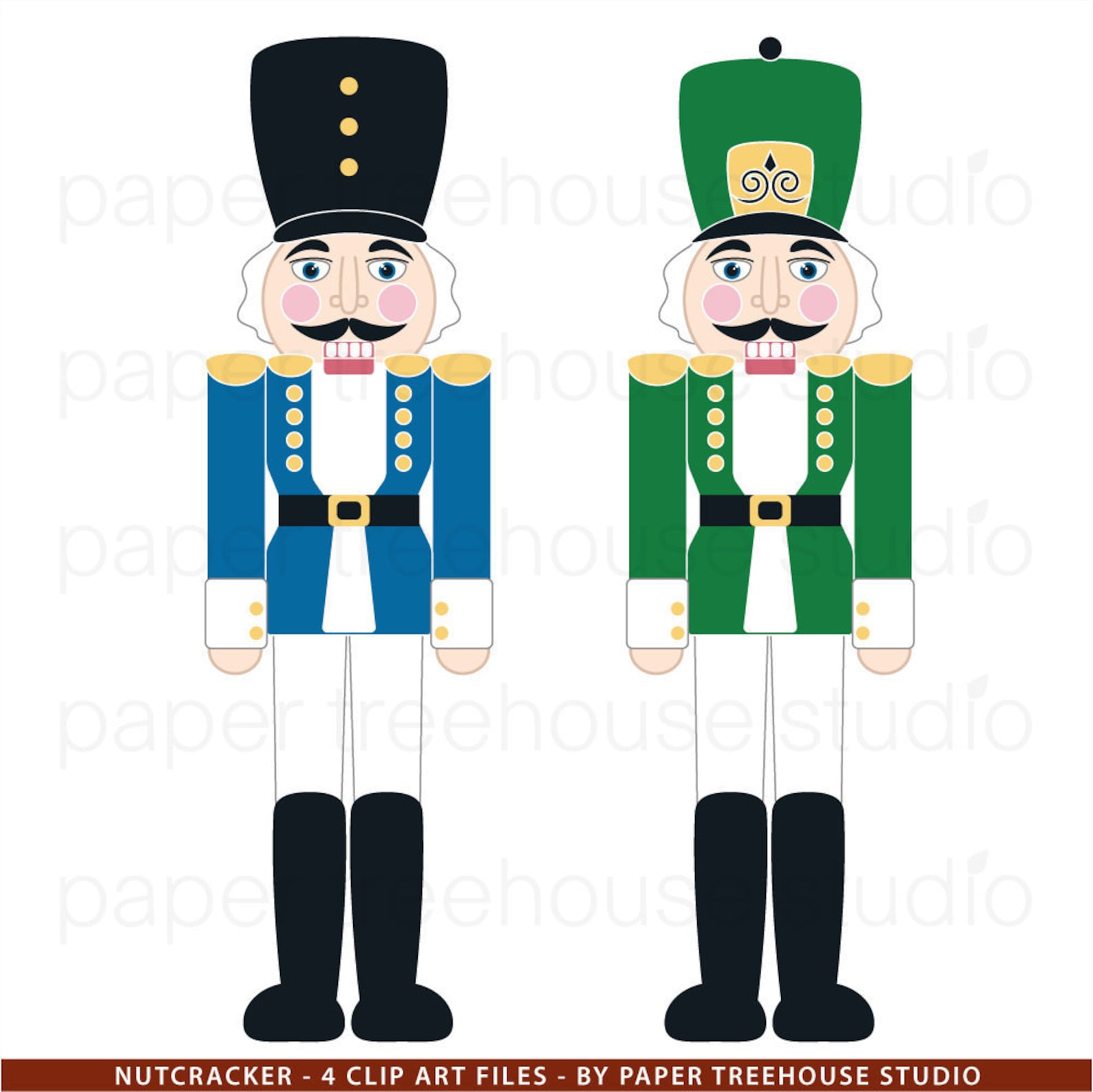 Nutcracker Clip Art. Nutcracker Clipart. Christmas Clip Art. Nutcracker ...