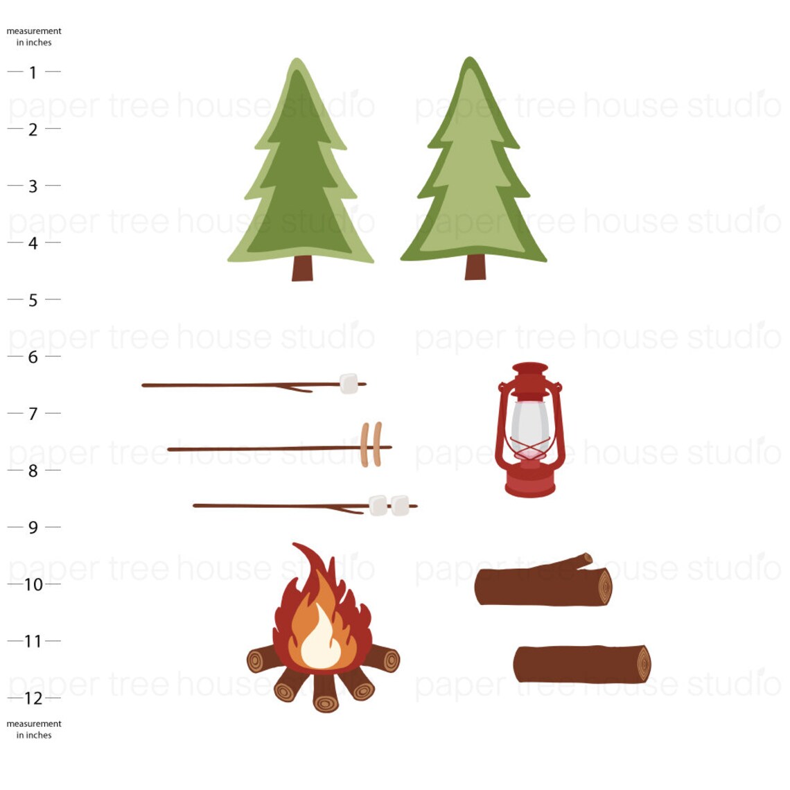 Camping Clip Art. Tent Camping Clipart. Hiking Clipart. - Etsy