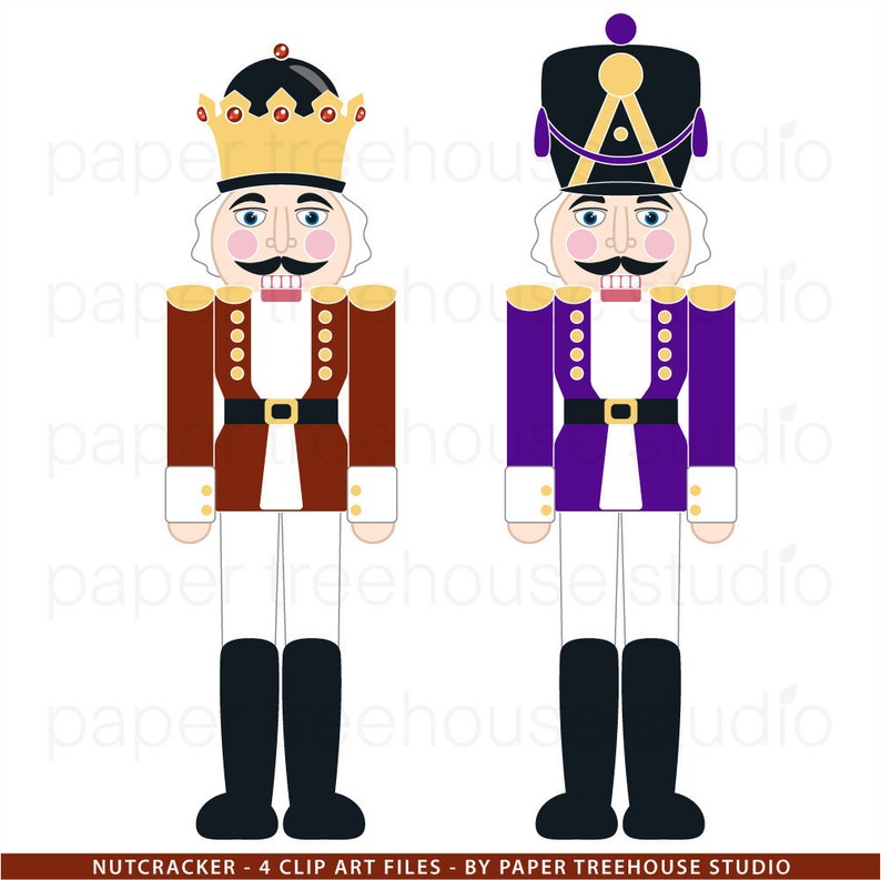 Nutcracker Clip Art. Nutcracker Clipart. Christmas Clip Art. Nutcracker ...