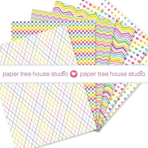 Rainbow Digital Paper. Rainbow Scrapbook Paper. Rainbow Background ...