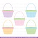 Easter Clip Art. Easter Basket Clip Art. Easter Egg Clipart. Easter ...