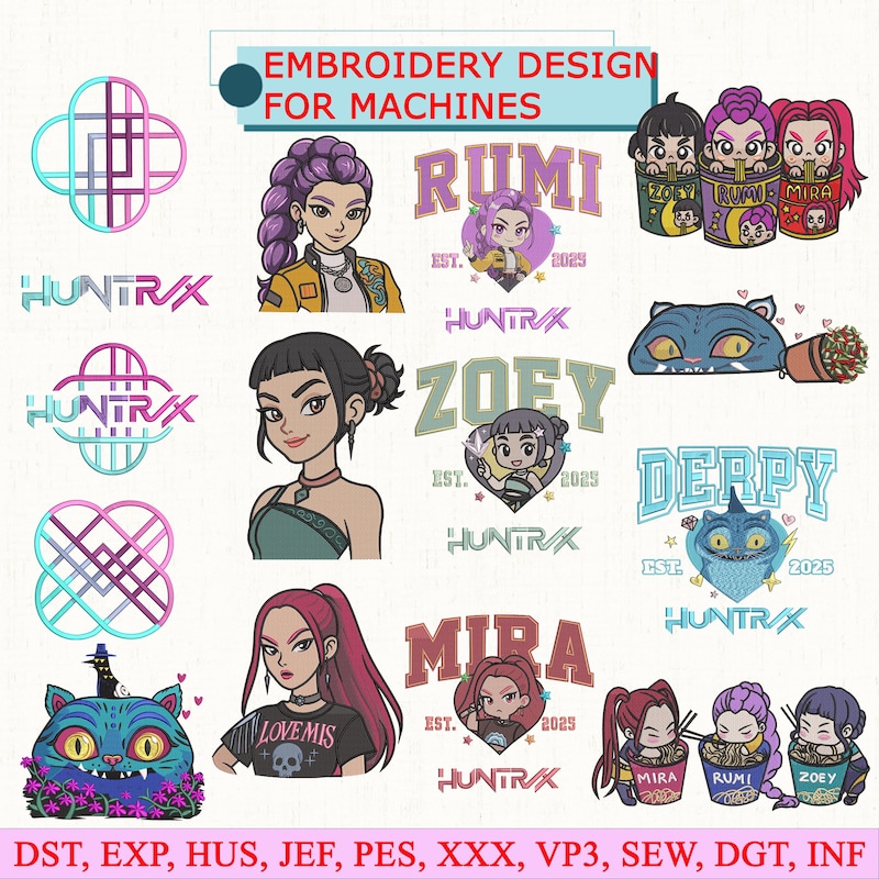 Kpop Demon Hunters Logo - Etsy