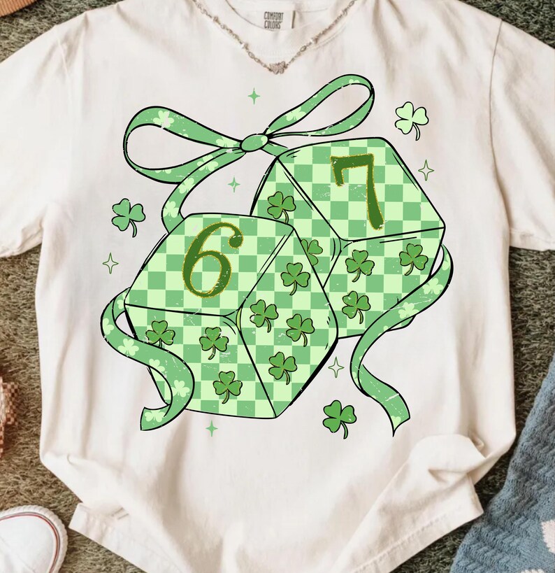 Retro St Patrick's Lucky 67 Six Seven PNG, Preppy St. Patty's Number ...