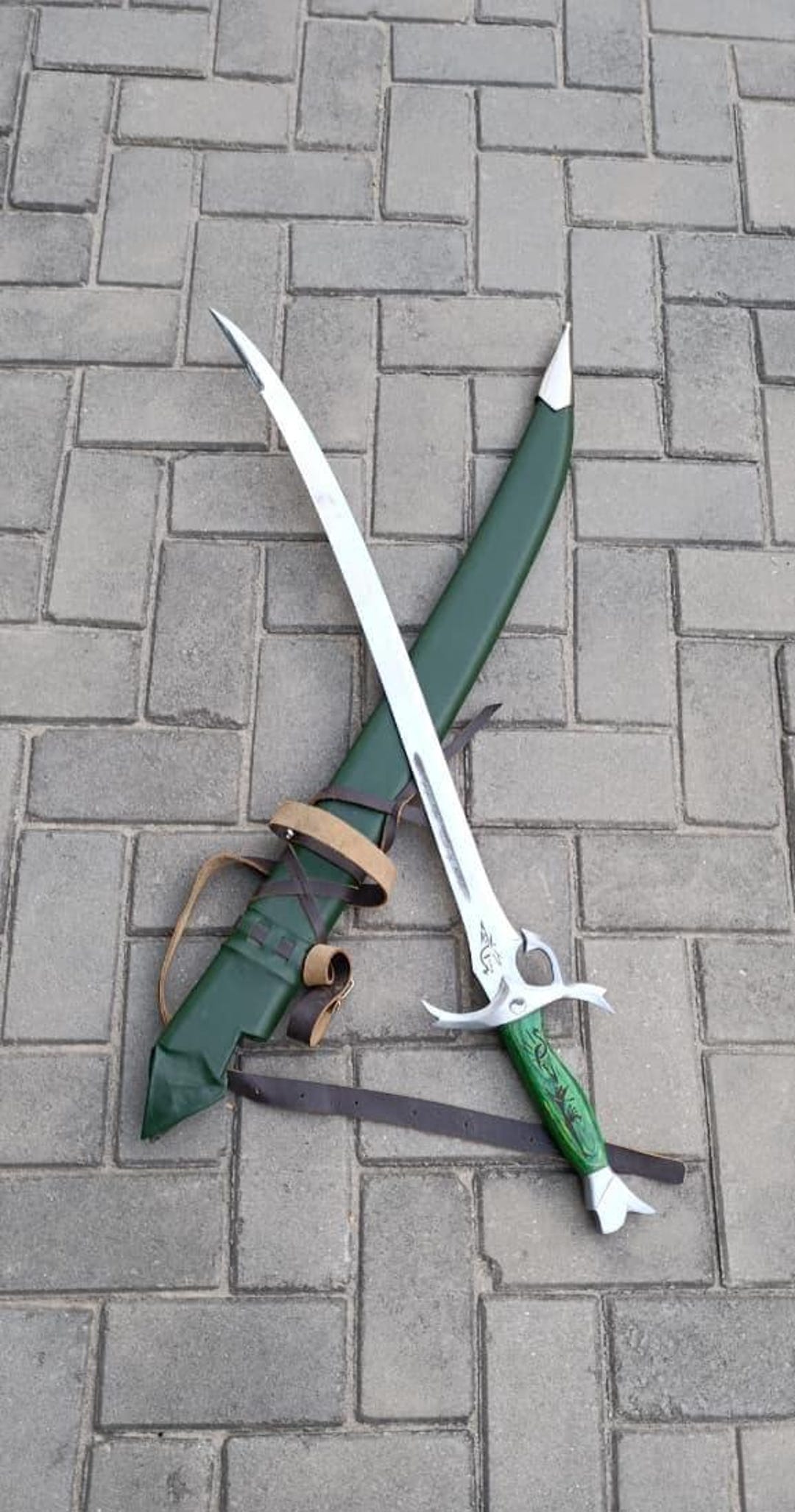Wheel of Time Display Sword: Handcrafted Fantasy Prop Replica - Etsy