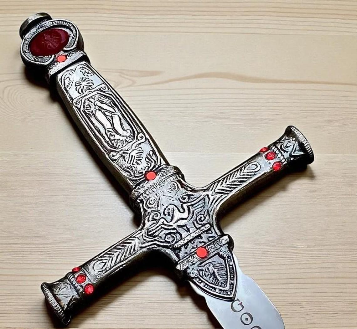 Harry Potter Inspired Wizard Sword | Decorative Fantasy Collectible - Etsy