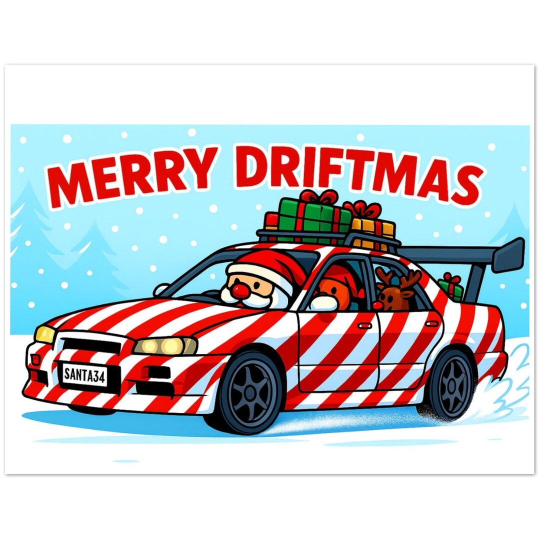 Christmas / Driftmas Cards 10 Pack - Etsy