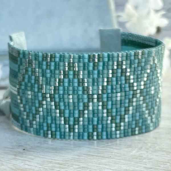 Beaded Cuff Bracelet - Etsy