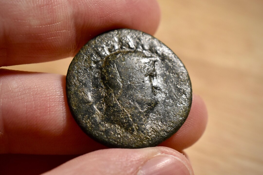 Infamous Emperor Nero — Ancient Roman Coin 54-68 AD — Boxed With ...
