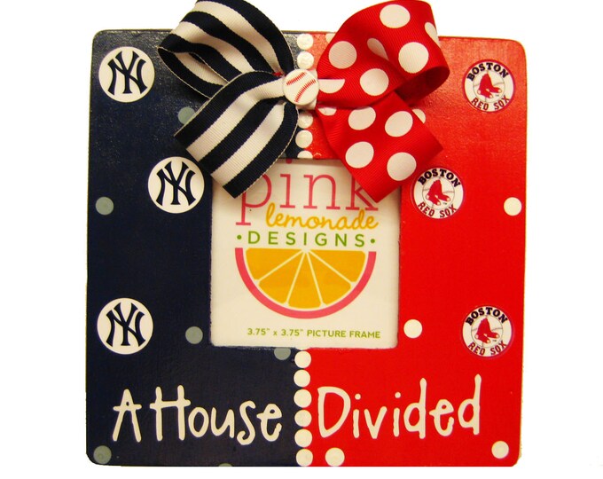 A House Divided Picture Frame Custom for ANY Teams - Etsy