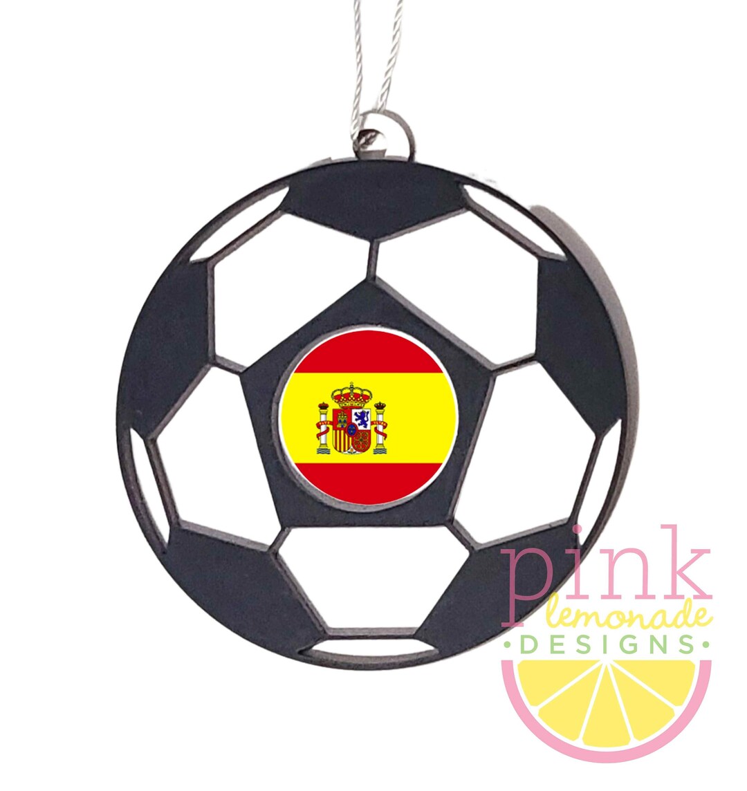 Spain Reino De Espana Flag Association Football Futbol Soccer Ball ...