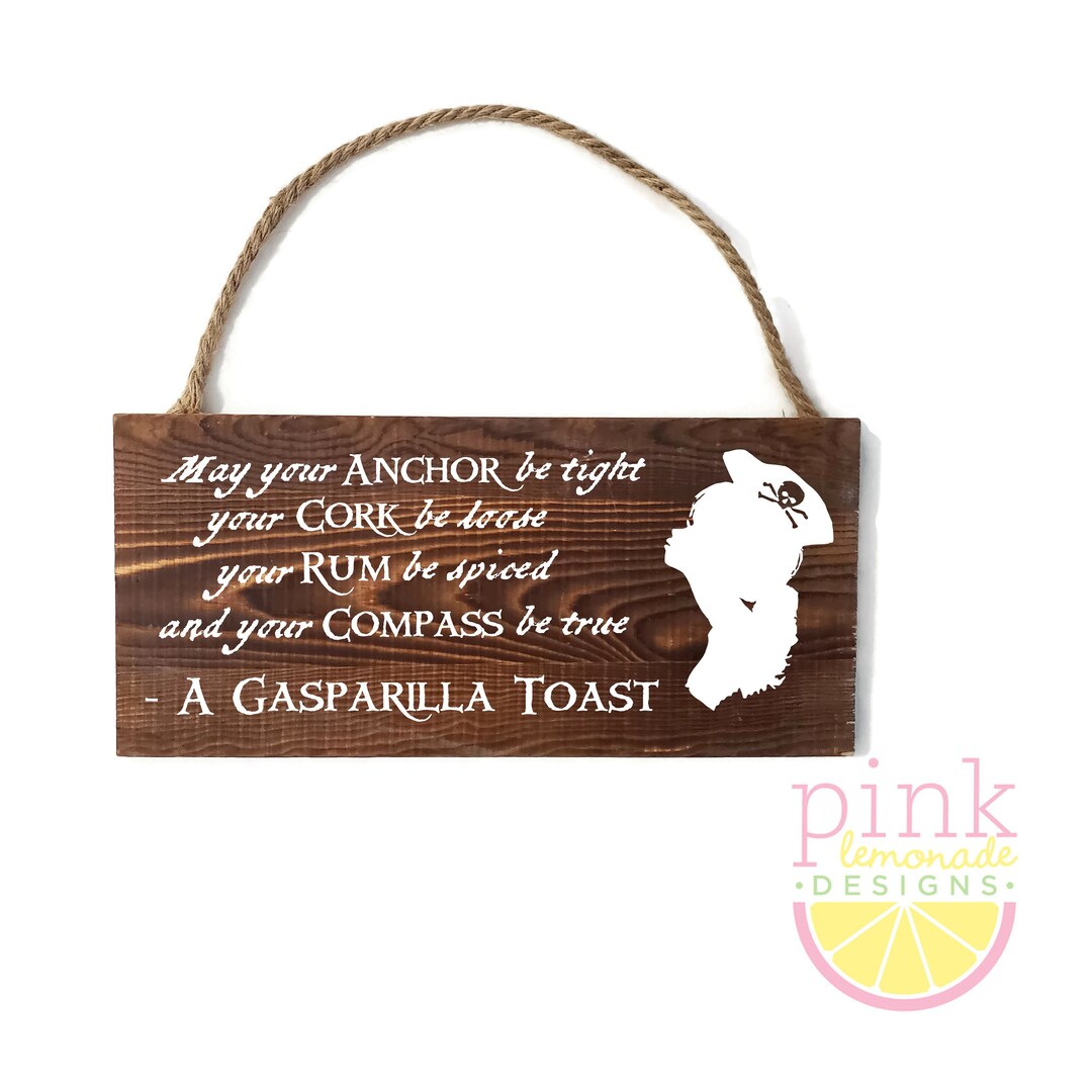 Gasparilla Toast Tampa Sign Girl Silhouette Jose Gaspar Pirate Parade ...