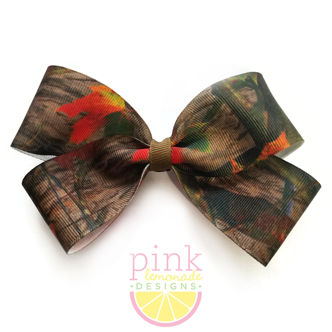 Real Camouflage Deer Hunting Hunter Camo Girls Hair Bow Hair Clip - Etsy