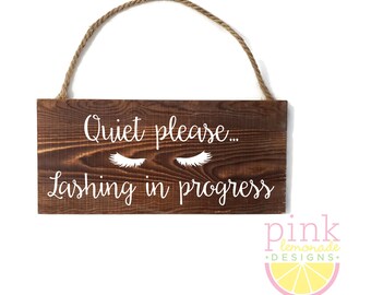 Spa Quiet Sign - Etsy