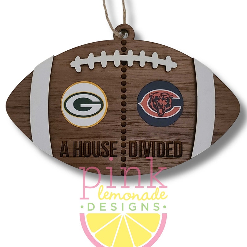 Packers Bears Divided - Etsy
