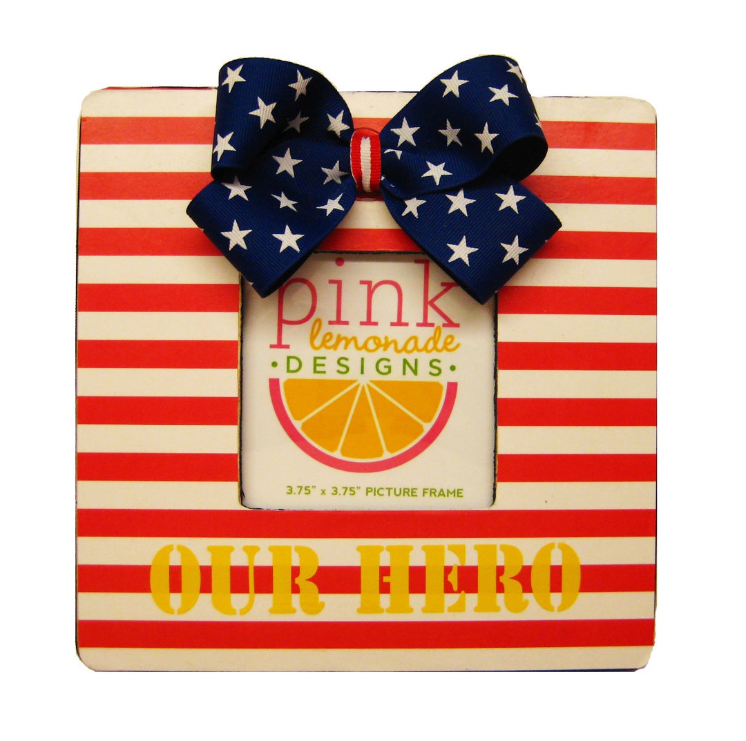 Our Hero American Flag Military Family Picture Frame - Etsy