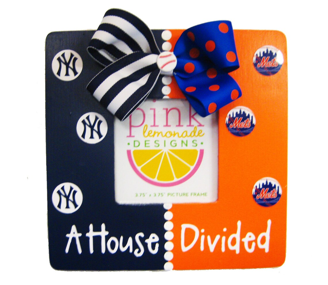 A House Divided Picture Frame Custom for ANY Teams - Etsy