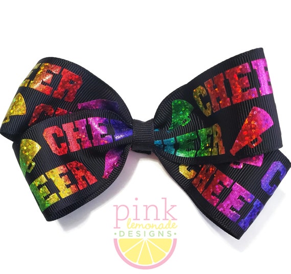 I Love Cheer Cheerleading Cheerleader Rainbow Holographic | Etsy