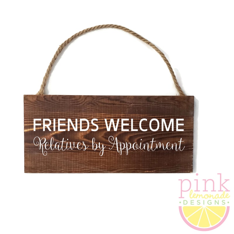 Friends Welcome - Etsy