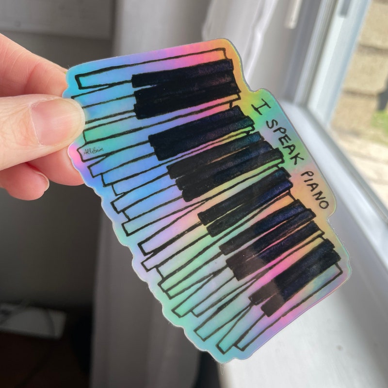 Piano Keyboard Key Stickers - Etsy