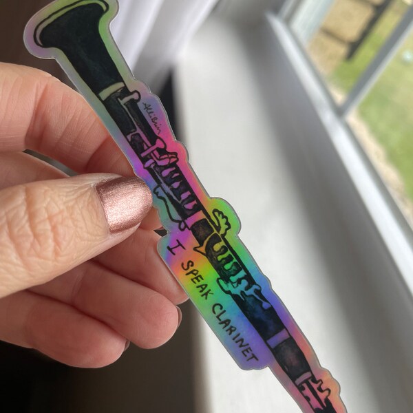 Clarinet Decal - Etsy