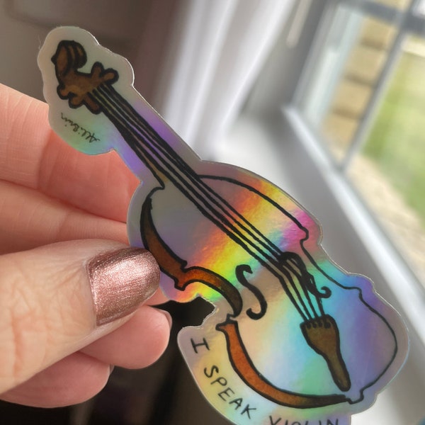 Violin Decal - Etsy