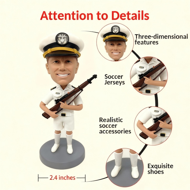 Custom Trio Bobblehead Set, Personalized 3 Different Figurines ...