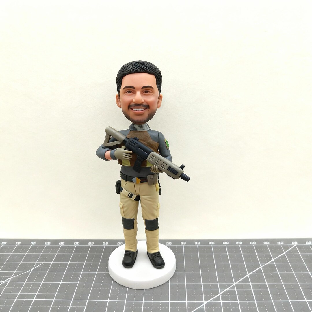 Custom Tactical Sergeant Bobbleheads - Personalized Military Equipment ...