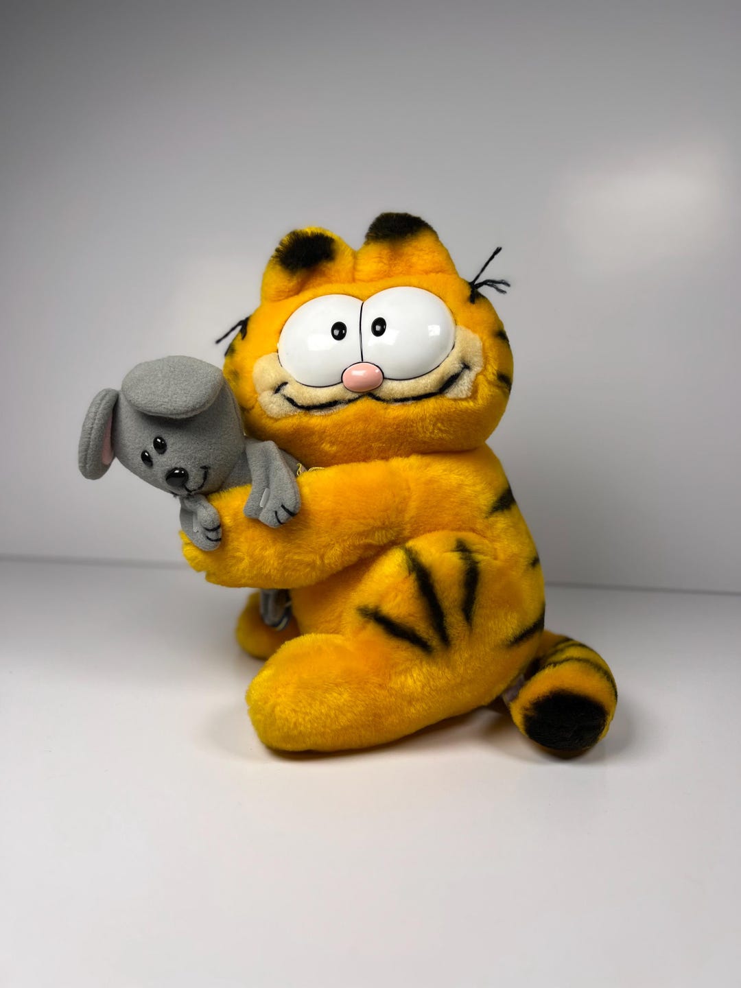 Vintage Garfield With Mouse Plush, 1978, Garfield Collection Plush by ...