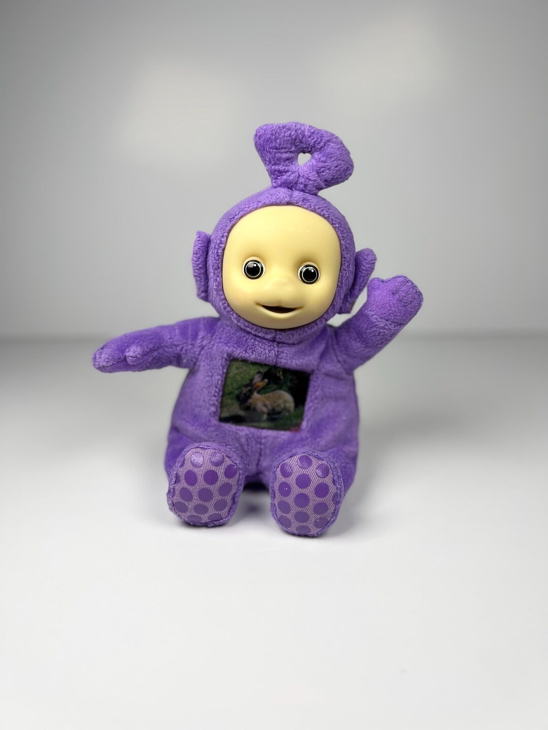 Vintage Teletubbies Tinky Winky Purple Plush Rubber Face Doll - Etsy