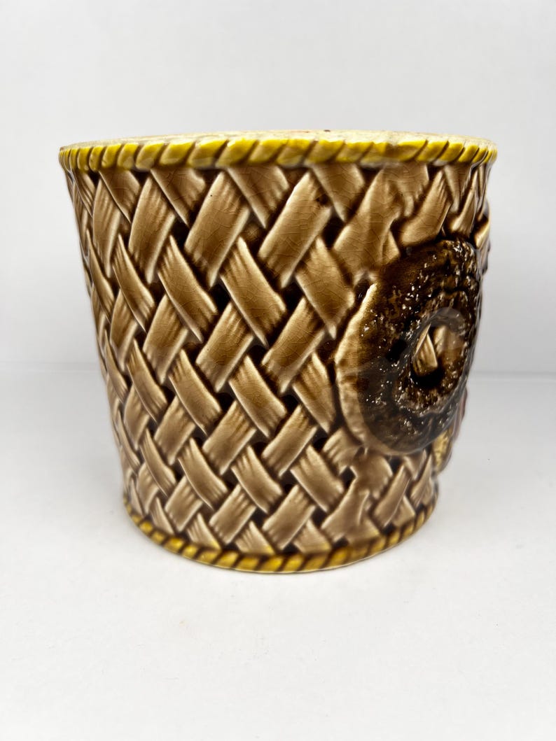 Vintage Cookie Jar With No Lid; It Can Be Used as a Planter, Made in ...